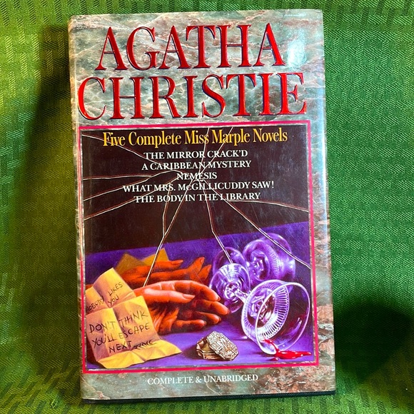 Accents | Agatha Christie Five Complete Miss Marple Novels Hardcover Book | Poshmark